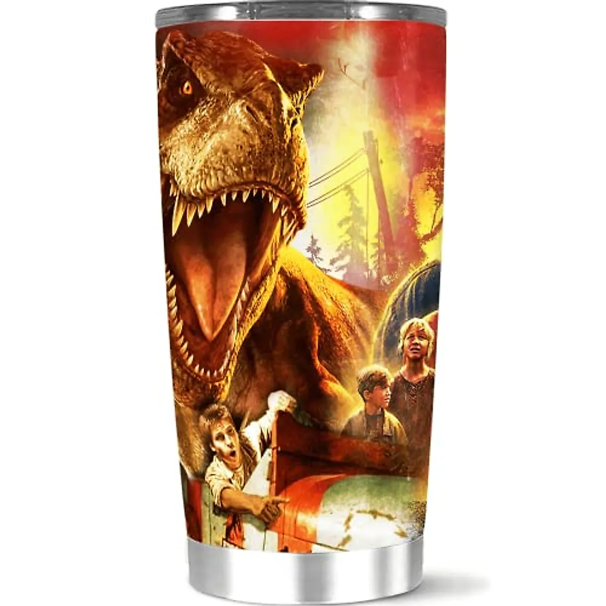 Tumbler Insulated Stainless Steel 20 oz the Tea lost Hot world Iced jurassic Cold park Wine Coffee Cup Mug Suit for Home Office Travel