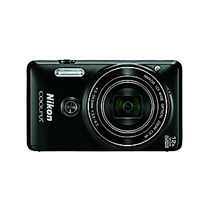 Nikon COOLPIX S6900 Digital Camera with 12x Optical Zoom and Built-In Wi-Fi (Black)