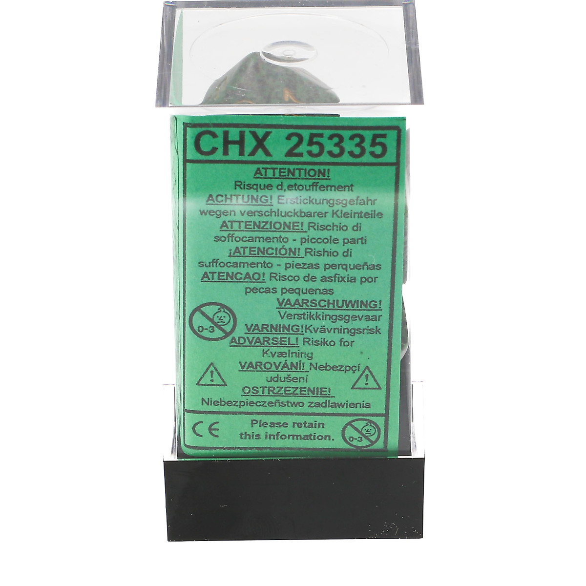 Chessex Speckled® Polyhedral Golden Recon™ 7-Die Set