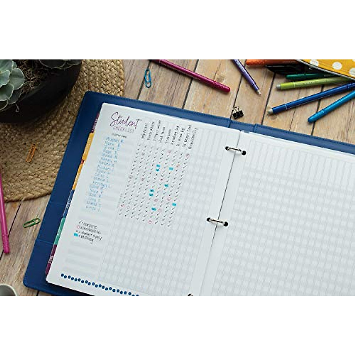 UCreate Customizable DIY Teacher Planner Kit, 8.5" x 11", 157 Pieces (P1000128)