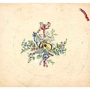An original design for a porcelain plate