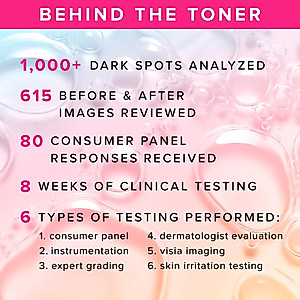 Farmacy 3% TXA Toner for Face - Brightening Face Toner for Oily Skin - Liquid Exfoliant with Azelaic Acid + 5% PHA to Target Visible Dullness + Help Reduce Uneven Skin Tone (120ml)