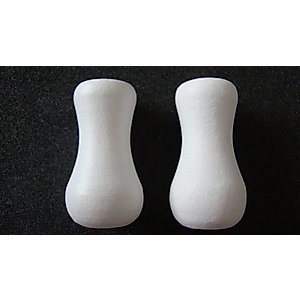 Amazing Drapery Hardware 2 Wood Cord Tassels for Wood Blind or Roman Shade Pull Cord: Vase Shape/White