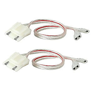 NuIth 72-1002 Car Door Speaker Wirng Harness Connector Adapter Select for Dodge Ram/Jeep Eagle Vehicles 1984-2002 Install Aftermarket Speaker Wire Plug 2PC