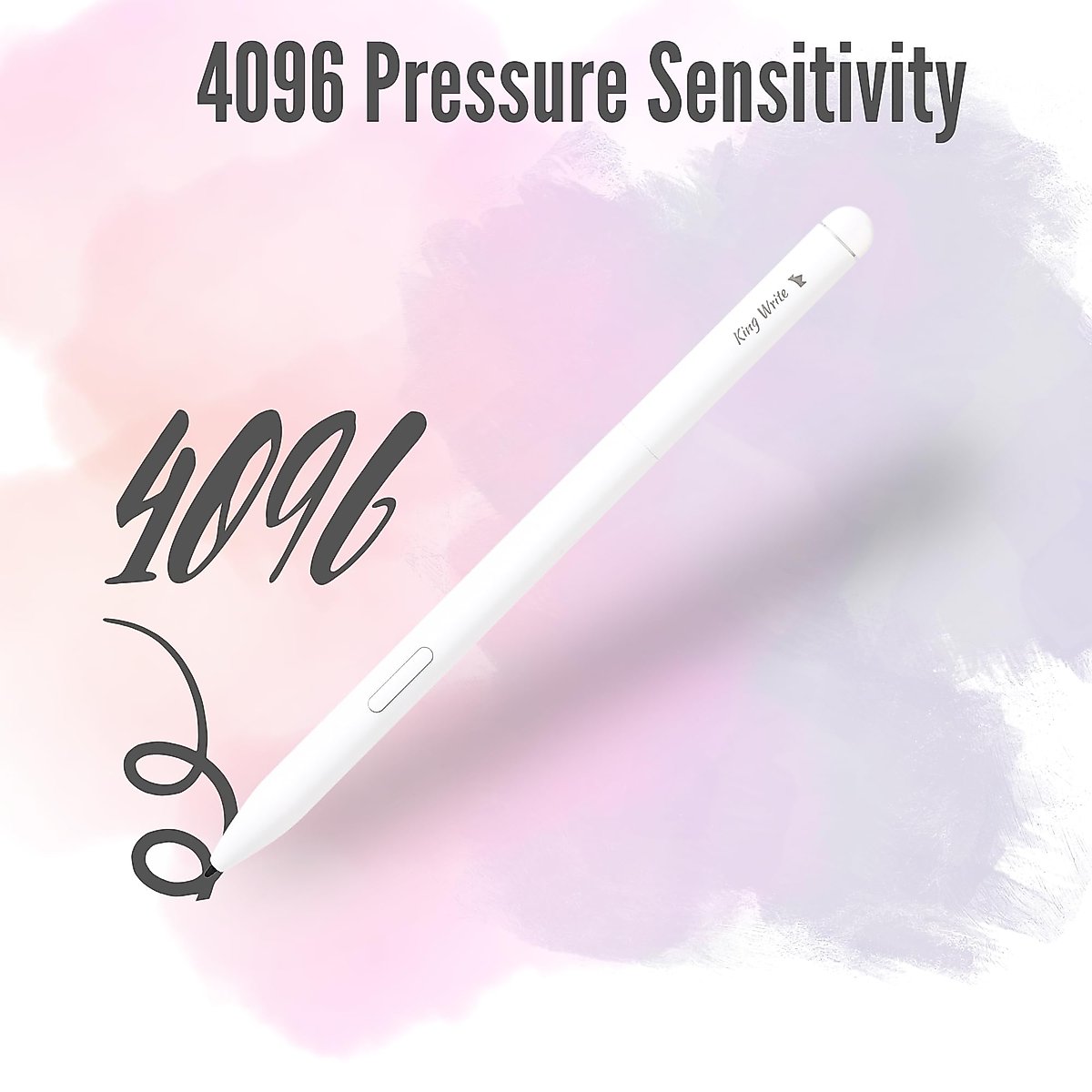 King Write MR05 EMR Stylus White and Tip-Set, Accessories for Remarkable Tablet
