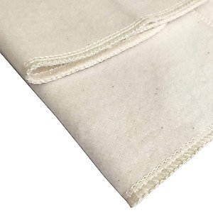 Washable Organic Diapers – Prefold Cloth Diaper Booster Pads for Baby and Toddler, Brushed Cotton (10-pack)