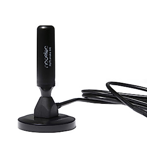 RaTLSnake M6 v2 - Premium 3-Antenna Bundle for NESDR, RTL-SDR, HackRF, and Other Software Defined Radios. Magnetic Whip Antenna Set Made with Low-Loss RG58 Cable for Radios with 50 Ohm SMA Connectors