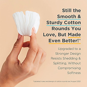 Noleo 3in1 Diaper Care with Organic Cotton Rounds - 300ct Lint Free Small Cotton Rounds - 8oz All-in-One Baby Cleanser, Lotion & Diaper Rash Cream