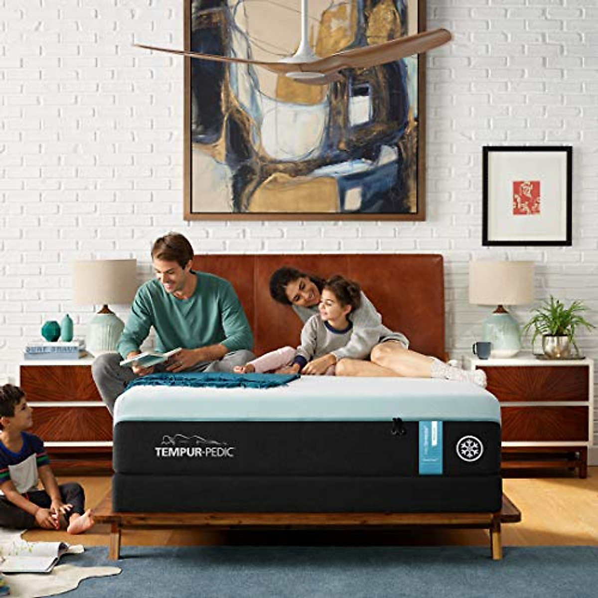 TEMPUR-PRObreeze Medium Memory Foam Mattress, Split California King (Purchase 2 to Complete The Set), 12 inch Memory Foam