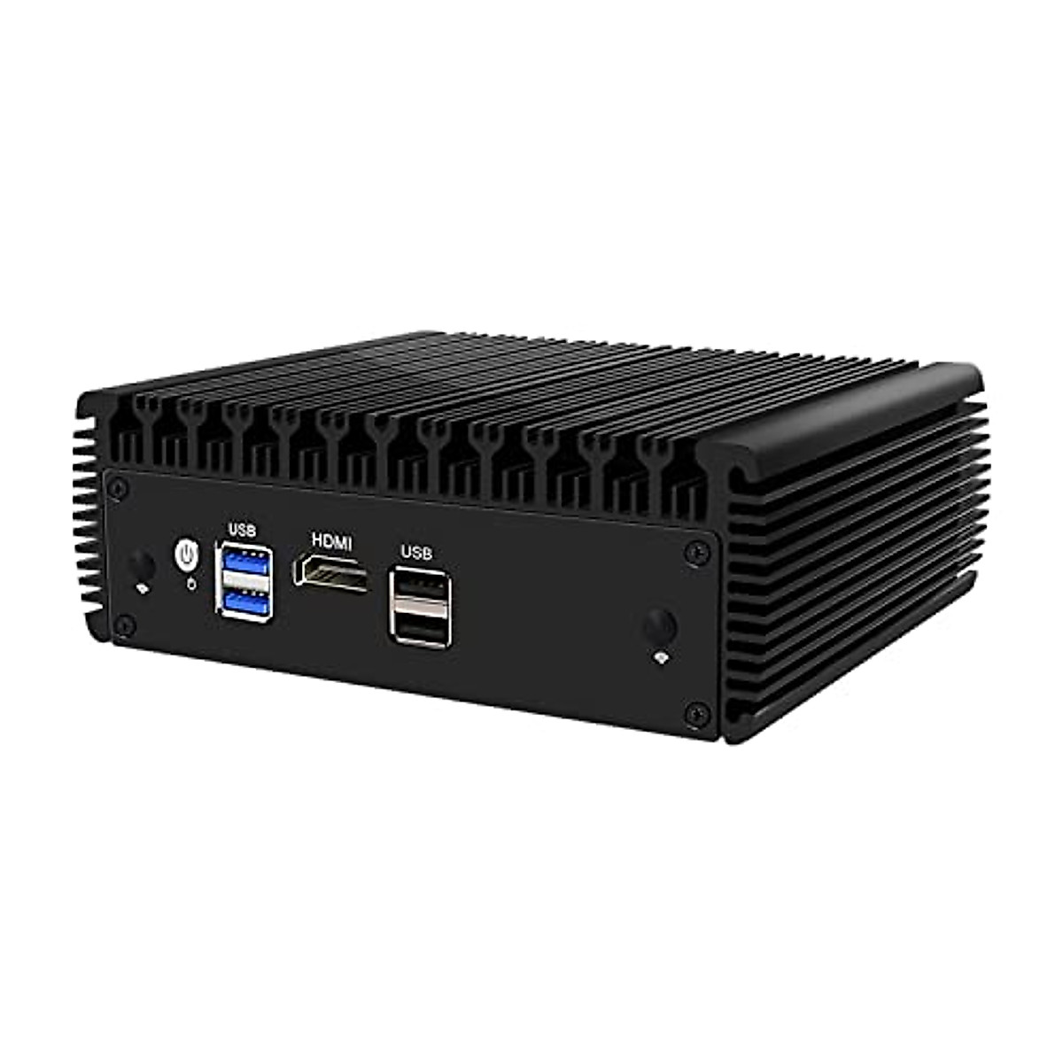 Micro Firewall Appliance, Mini PC, VPN, Router PC, Intel N5105, HUNSN RJ02, AES-NI, 4 x Intel 2.5GbE I225-V B3 LAN, SIM Slot, Barebone, NO RAM, NO Storage, NO System