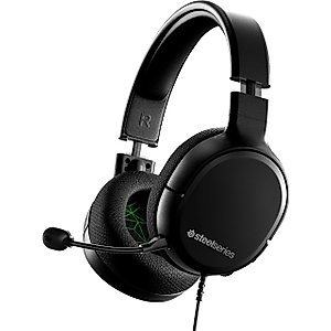 SteelSeries Arctis 1 Wired Gaming Headset 61429 for Xbox One, Series X/S, PC - Black (Renewed)