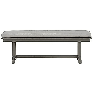 Signature Design by Ashley Visola Bench, Gray