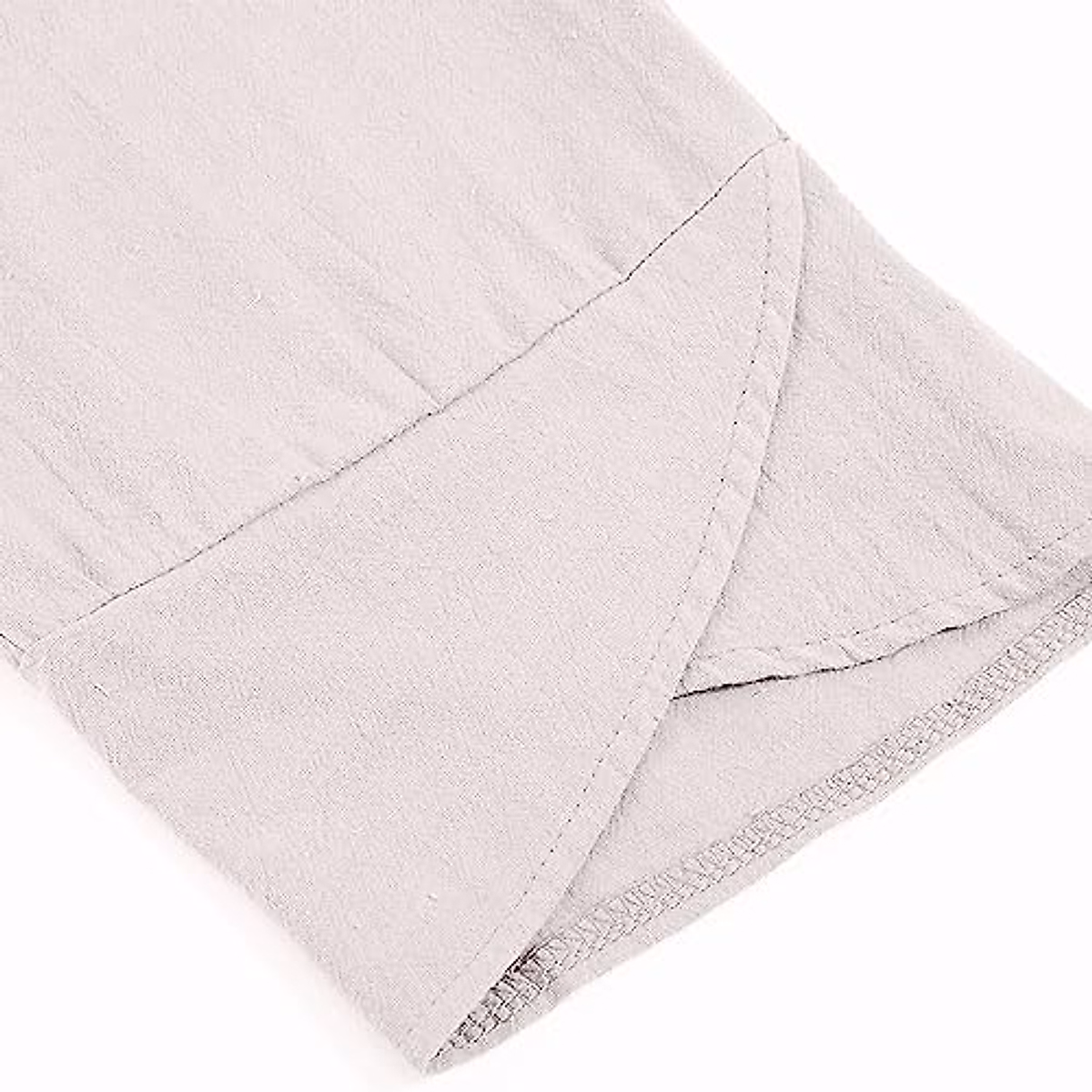 AopnHQ Womens Plus Size Summer Clothes Cotton Capri Pants Relaxed fit Capri Wide Leg Pants Women fold Over Yoga Pant Cotton Yoga Pants with Pocket Womens Dress Pants high Waisted A-Beige