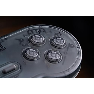 8Bitdo Sn30 2.4G Wireless Gamepad for Original SNES/Sfc (Transparent Edition)