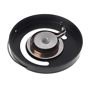 GUSENG Magnetic Stove Flue Pipe Fan Fireplace Thermometer Multi Fuel Efficiently Woodstove Woodburner Stove Pipe