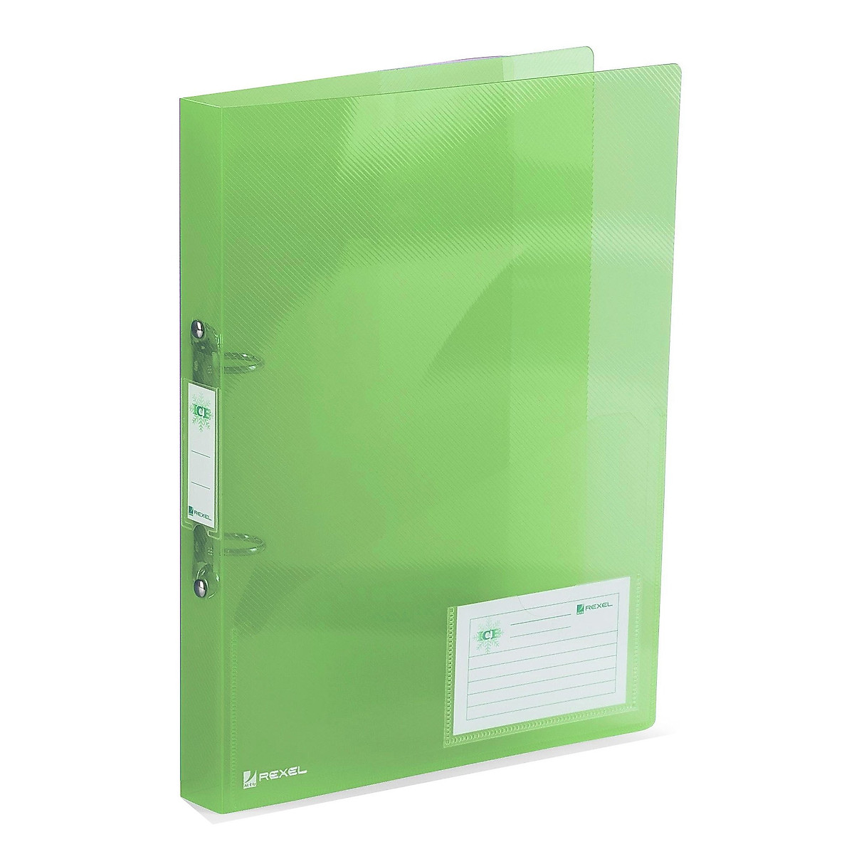 Rexel ICE 2-Ring Binder A4 (Orange, Blue, Lime Green or Pink)
