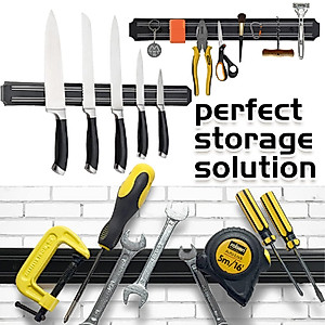 ﻿ Magnetic Knife Holder,15 Inch Magnetic Knife Storage Strip,Knife Bar Block Magnet,Kitchen Utensil Holder,Tool Holder,Multipurpose Magnetic Knife Rack