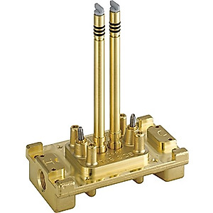 Delta Faucet Floor-Mount Freestanding Tub Filler Rough-In Valve for Delta Freestanding Tub Fillers R4700-FLWS (with Screwdriver Stops), Chrome