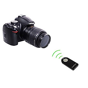 Foto&Tech FTML-L3 Wireless Remote Control Compatible with Nikon D7500 D750 D3400 D3300 D3200 D5500 D5300 D5200 D5100 D7200 D7100 D7000 D610 D600 D60 D70 D80 COOLPIX P900 P7800 P7700 A/1 J1 (1 Piece)