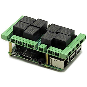 Home Automation 8-Layer Stackable HAT Made for Raspberry Pi