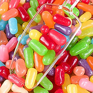 Super Z Outlet 5.5" Mini Acrylic Plastic Kitchen Scoops for Weddings, Candy Dessert Buffet, Ice Cream, Protein Powders, Coffee, Tea (Clear)