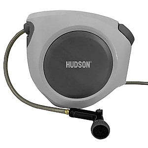 65ft Retractable Hose Reel Gray