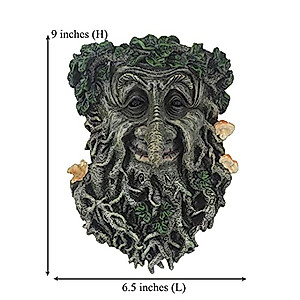 Tree Face Garden Decorations, Fun Old Man Tree Huggers Tree Sculptures Outdoor Yard Art Garden Statues