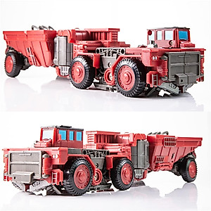 XAGVHIM Transformer Toy, Studio Series 69 of The Fallen Construction Devastator Scavenger Scrapper Overload Hightower KO Action Figure Robot Model(Color : Overload)