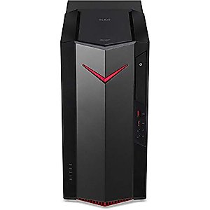 acer Nitro 50 Desktop Gaming PC 8GB RAM 512GB SSD Intel Core i5-10400F 2.9GHz NVIDIA GeForce GTX 1650 (Renewed)