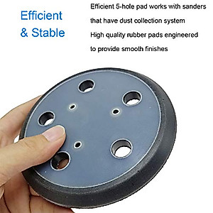 5-Inch 5 Holes Hook and Loop Sander Pad Standard Replacement Pad for Porter Cable 333 and 333VS Random Orbit Sanders Porter Cable OE # 13904/13909 (1), RSP29, Model 333 Sander