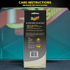 Meguiar's X2000 Water Magnet Microfiber Drying Towel, 22" x 30" - 1 Towel