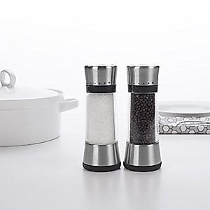 OXO Good Grips Sleek Adjustable Salt and Pepper Mill Set