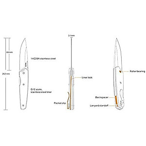 RUIKE P848 Linerlock