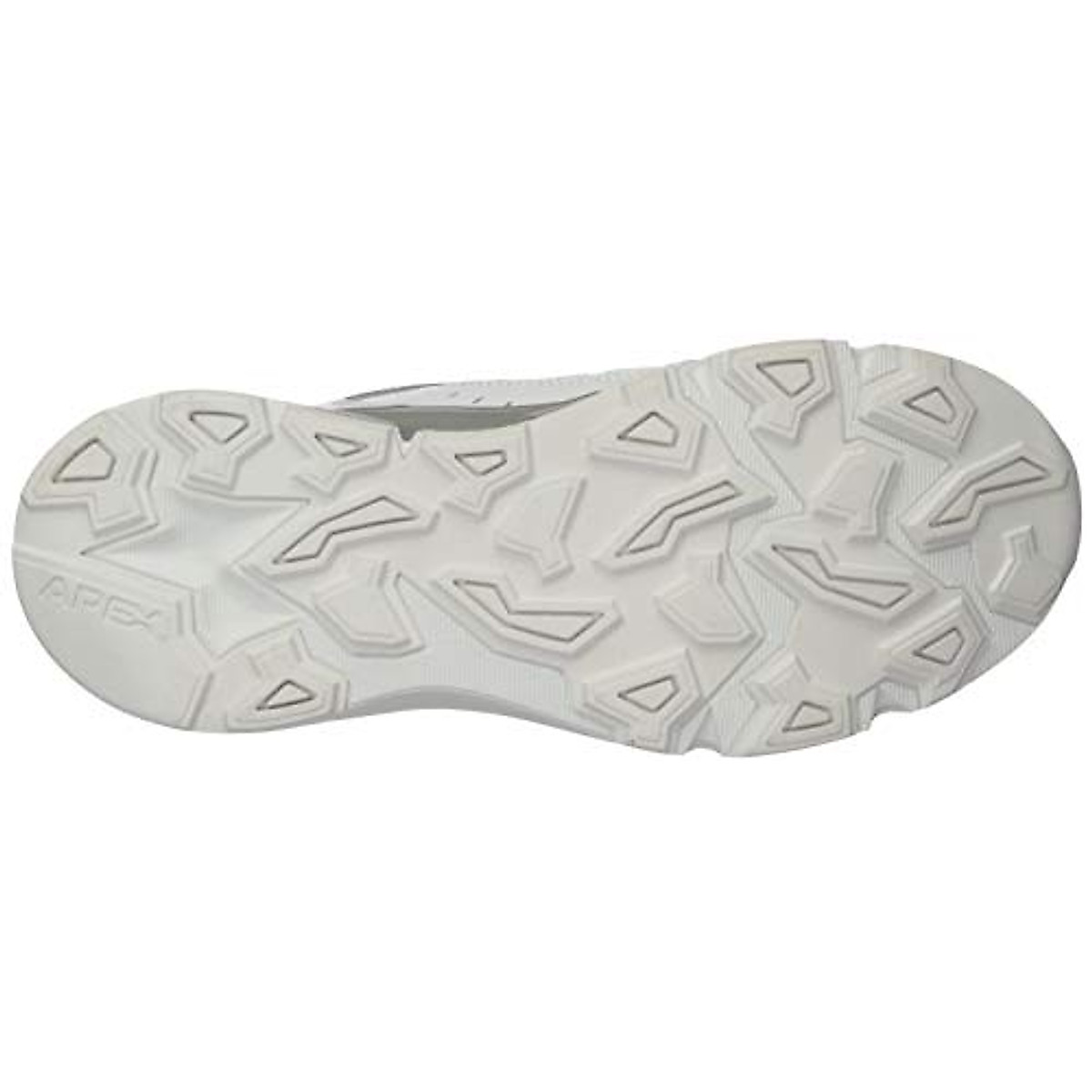 Apex Women's Double Strap Walker Sneaker, White, 6.5 W US