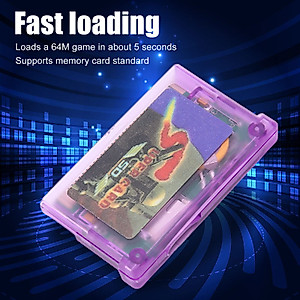 Video Games Memory Card for GBA GBA SP GBM NDS Lite, Burning Card Game Flashcards, Mini Card Supports Fat Super Card for NDS Games