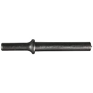7 Pcs Air Hammer Bits Accessories 0.401 Shank Heavy Duty Smoothing Pneumatic Air Rivet Hammer Chisel High Carbon Steel Bits Extended Length Tools Kit with Spring