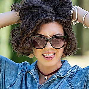 Bose Purple Fade, Soprano Cat-Eye Replacement Sunglass Lenses, Lens Width: 55 mm