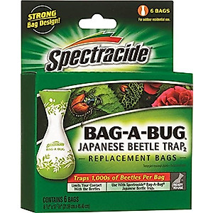 SPECTRACIDE Bag-A-Bug Japanese Beetle Trap Bags (Replacement Bags Only)