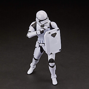 STAR WARS The Black Series First Order Stormtrooper Toy 6" Scale The Last Jedi Collectible Action Figure, 4 & Up