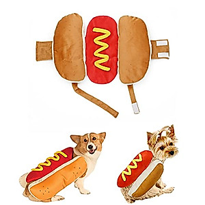 sikiwind Hot Dog Pet Clothes Dog Cat Puppy Dachshund Halloween Dress Up Costume (M)