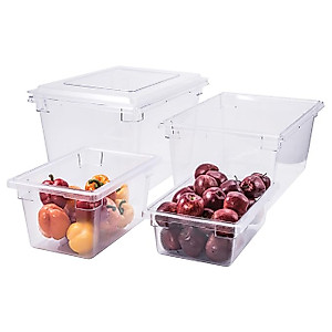 Winco Polycarbonate Food Storage Box, 12 by 18 by 6-Inch
