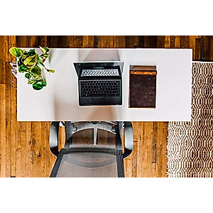 OneSpace Monroe 3 Shelve Computer Desk, White