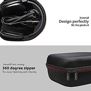 Headphone Case for Sennheiser HD 450SE / 599 SE / 560 S / 450BT / 600/599 / 650/280 PRO / 660S2 / 250BT / 350BT Headphones - Hard Travel Carrying Protective Storage Bag