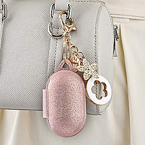 VISOOM Silicone Case Compatible with Samsung Galaxy Buds Plus/Galaxy Buds - 2022 Soft Carrying Case Protective Wireless Charging Cover Skin with Galaxy Earbuds Accessories Keychain for Women&Girls