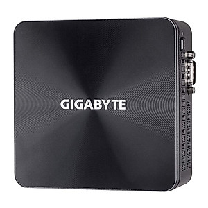 GIGABYTE BRIX GB-BRI5H-10210 (Ultra Compact Mini PC/Dual SO-DIMM DDR4/Intel UHD Graphics 620/6xUSB 3.2 Gen2/ Intel Wireless-AC 3168/HDMI (2.0A)/Dual Band WiFi & Bluetooth 4.2/Gigabit LAN/RS232 Com)