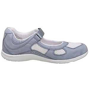 Drew Shoe Women's Delite, Sky Blue/White, 12 W (D)