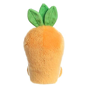 Aurora® Adorable Palm Pals™ Cheerful Carrot™ Stuffed Animal - Pocket-Sized Play - Collectable Fun - Orange 5 Inches