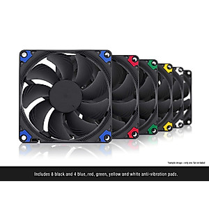 Noctua NF-A9x14 HS-PWM chromax.Black.swap, Premium Quiet Slim Fan, 4-Pin (92x14mm, Black)