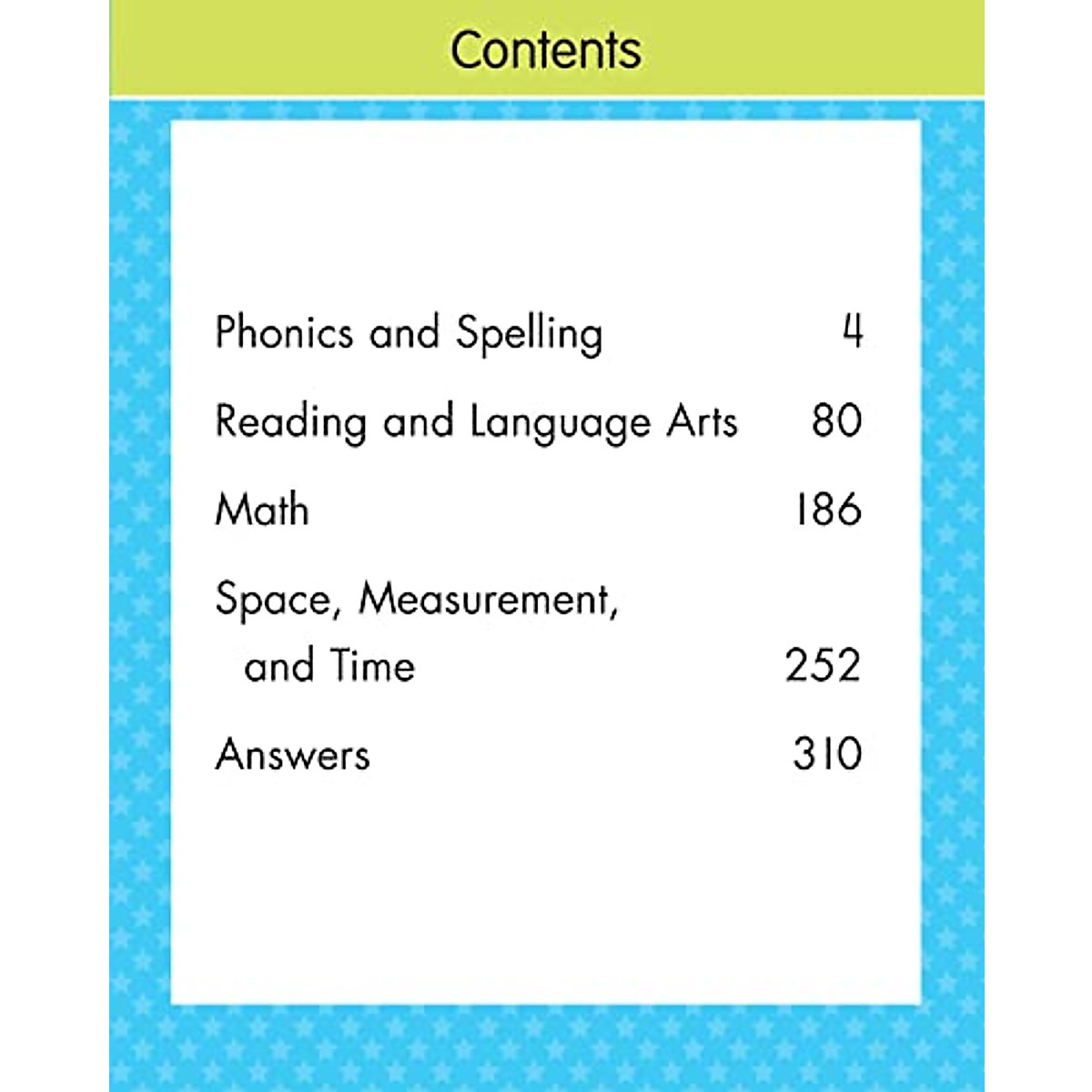 First Grade Big Workbook Ages 6 - 7: 220+ Activities, Phonics, Spelling, Reading, Language Arts, Math, Space, Measurement and Time (Gold Stars Series)