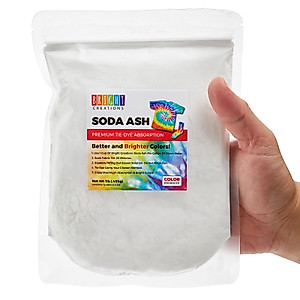 Bright Creations 2 Pack Soda Ash for Tie Dye Shirts, DIY Projects, Arts and Crafts (2 lbs in Total) - Soda Ash Dye Fixer & Tie Dye Powder